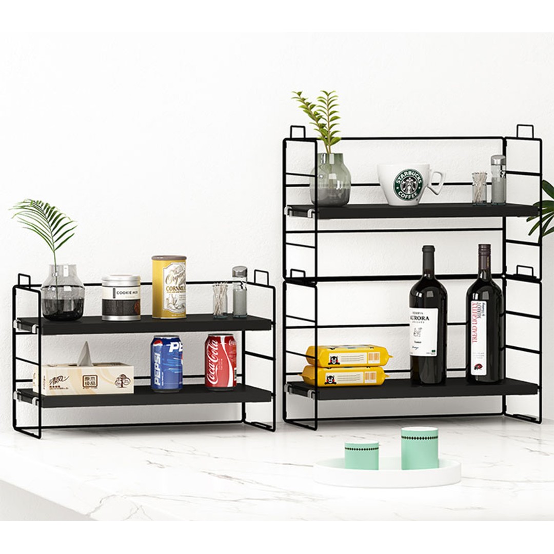 3 LAYER MULTIFUNCTION DESKTOP CREATIVE RACK