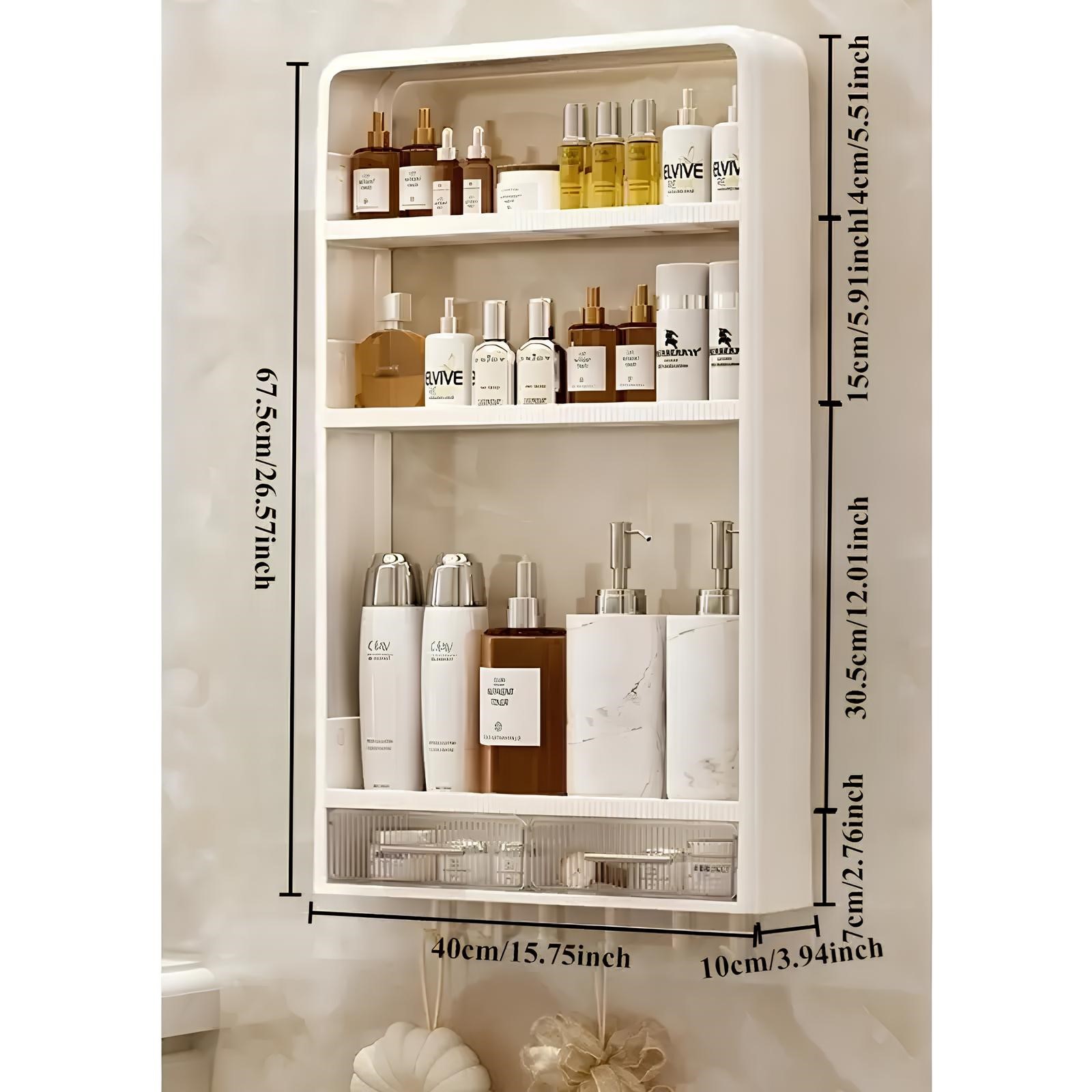 KITCHEN PLASTIC STORAGE SHELF