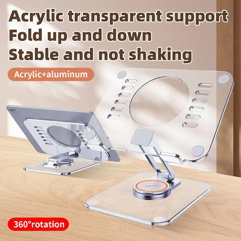 ACRYLIC ALUMINUM ALLOY TABLET HOLDER-H-T632